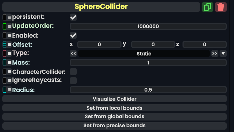 Component:SphereCollider - Resonite Wiki