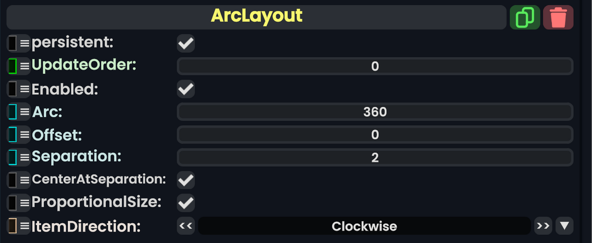 Component:ArcLayout - Resonite Wiki